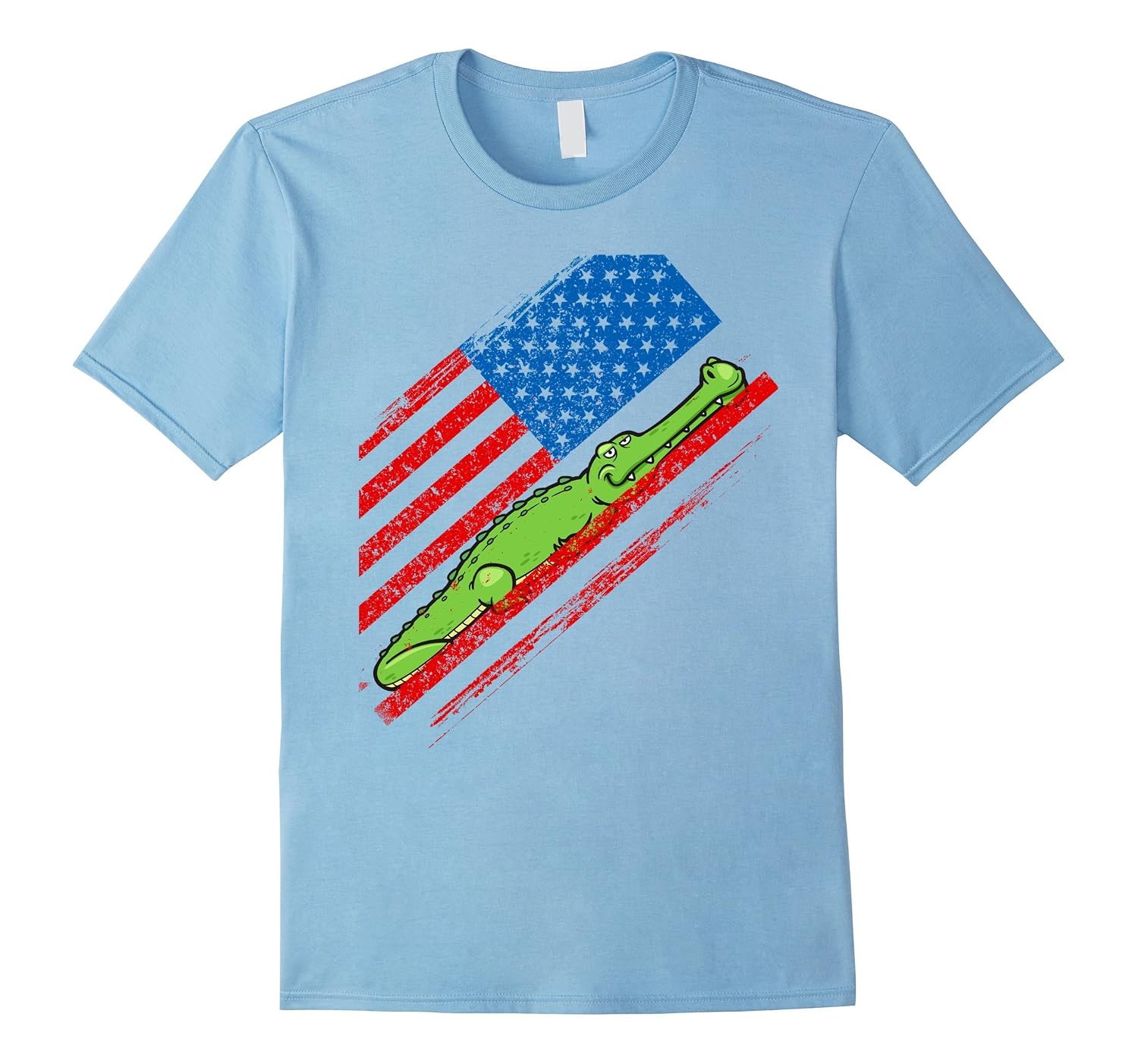 Patriotic flag us Alligator 4th of July Patriots-PL – Polozatee