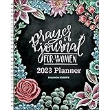 Prayer Journal for Women 12-Month 2024 Monthly/Weekly Planner Calendar ...