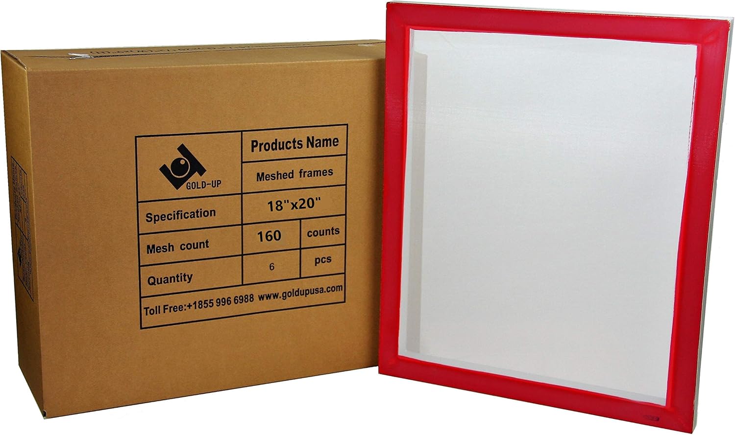 24 x20 Aluminum Silk Screen Printing Press Screens Frame With 110 Mesh 24-x20-aluminum-silk-screen-printing-press-screens-frame-with-110-mesh