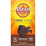 Amazon.com: Metamucil Fiber Thins, Cinnamon Spice Flavored Dietary ...