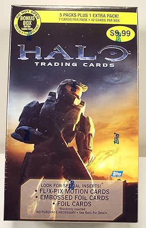 Topps Halo Trading Card Bonus Box at Amazon's Entertainment ...