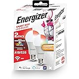 Energizer Connect Smart A19 LED White & Multi-Color RGB Light Bulb with ...