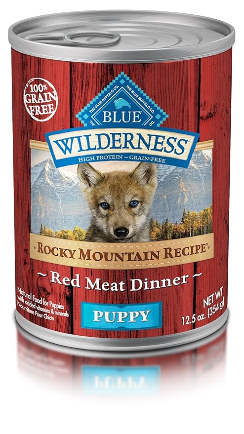 Blue Buffalo Wilderness Rocky Mountain Recipe High Protein Grain Free ...