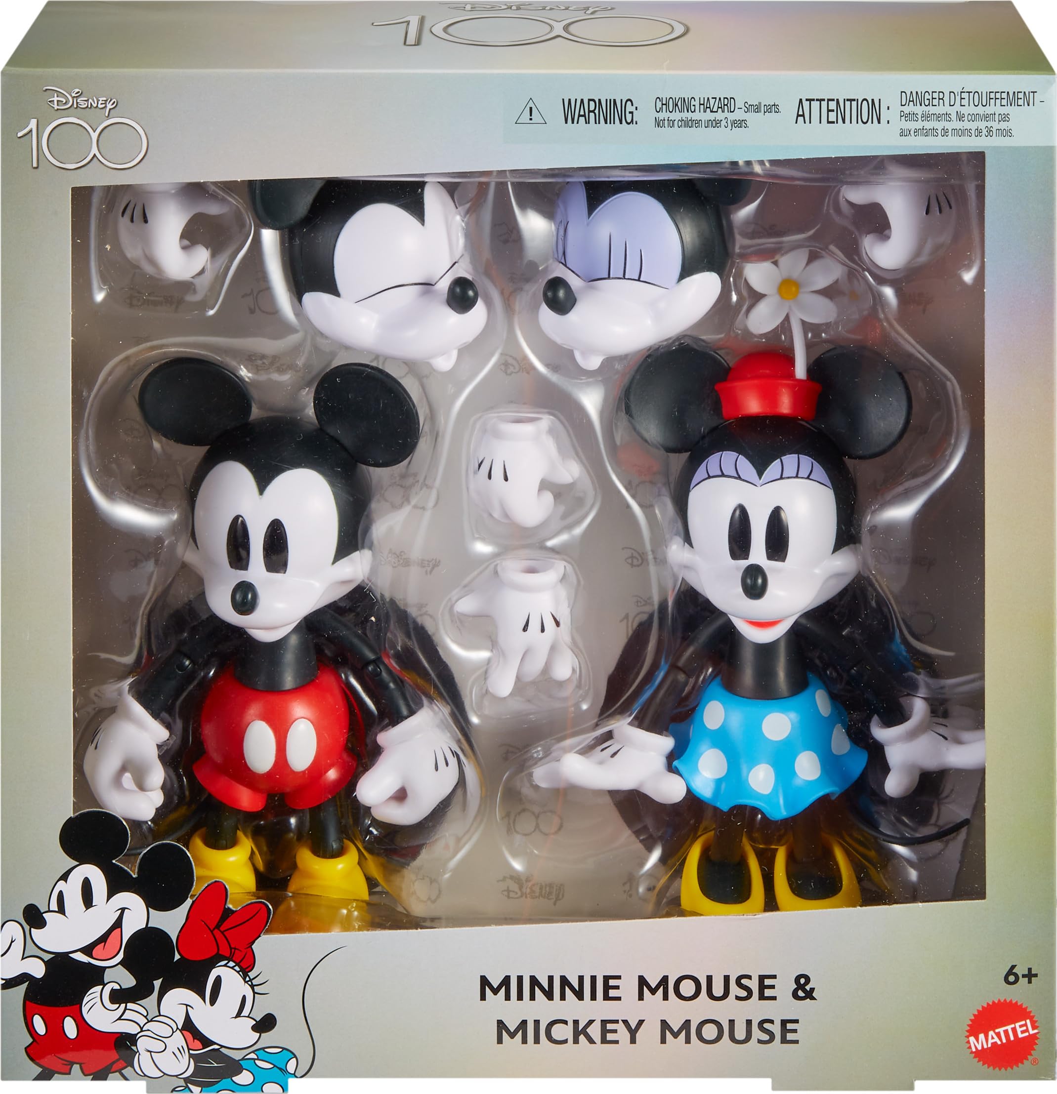 Mua Mattel Disney 100 Collectible Action Figures Mickey and Minnie ...
