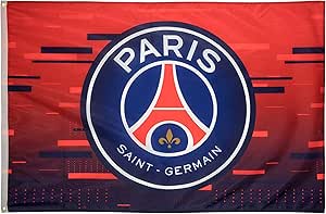 PARIS SAINT GERMAIN Bandera PSG - Colección Oficial Talla 150 x 100 cm ...