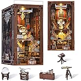 Amazon.com: MiniCity DIY Book Nook Kit, Miniature Dollhouse Booknook ...