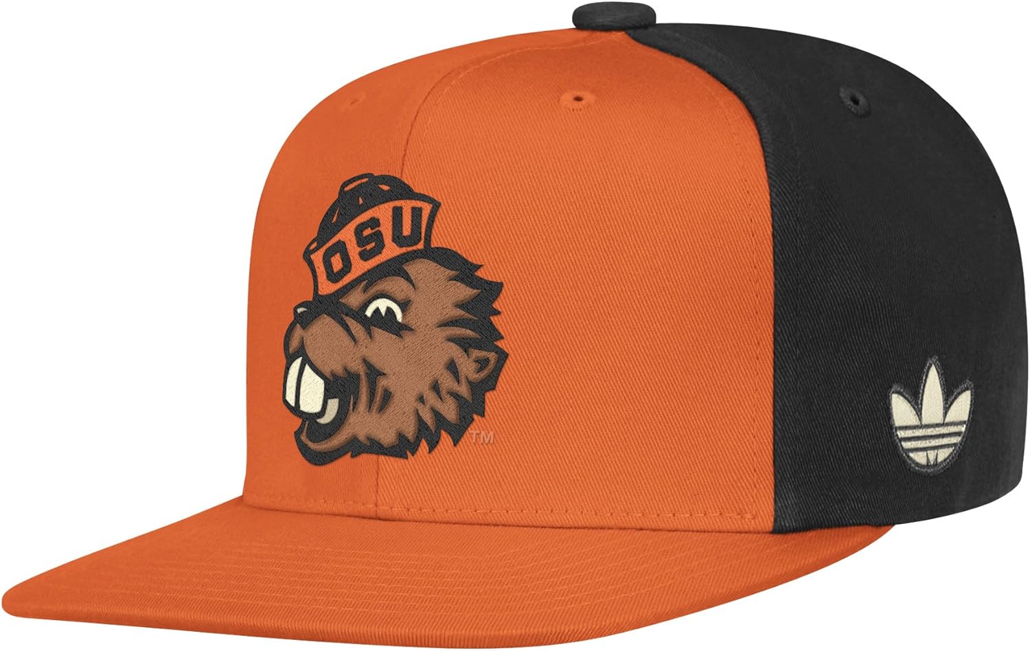 adidas NCAA Oregon State Beavers Mascot Snapback Hat, One Size Fits All ...