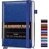 Amazon.com : AHGXG Lined Journal Notebook for Women Men, A5 Hardcover ...