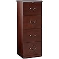 Amazon.com: Z-Line Designs 4-Drawer Vertical File Cabinet, Cherry ...