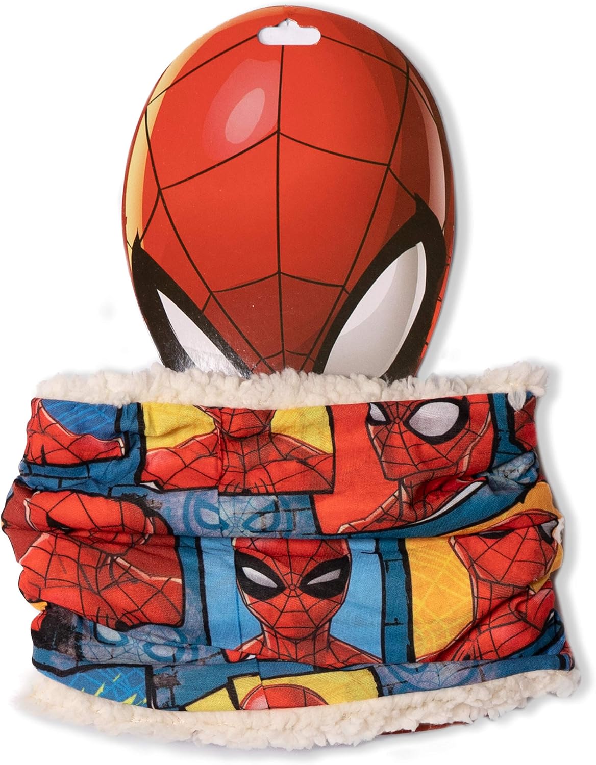 Spiderman Marvel Official Boys Neck Warmer, Snood Scarf with Polar ...
