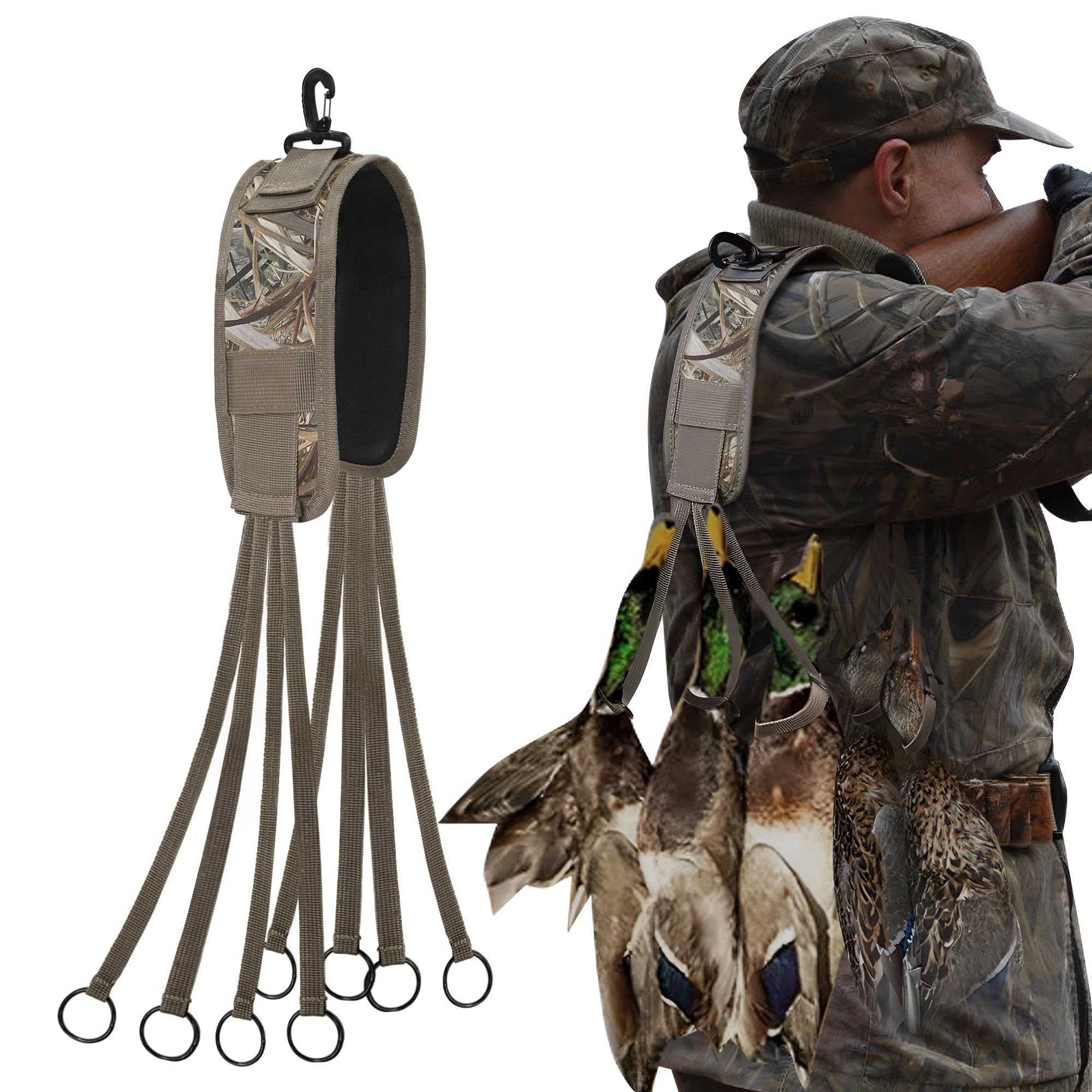 MYDAYS Limit Deluxe Game Strap Bottom Land Slip Ring Tote Carrier ...