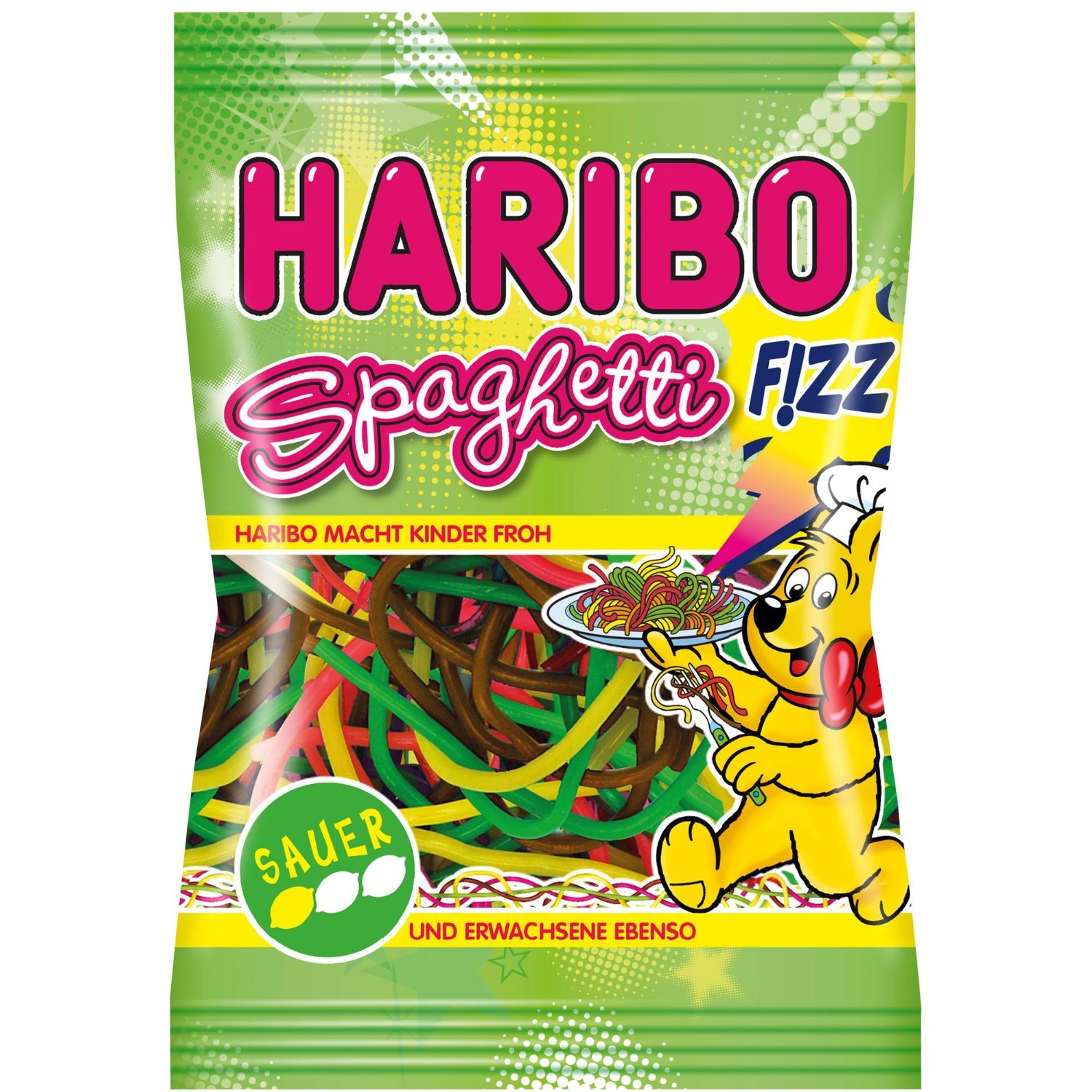 Amazon.com : Haribo Spaghetti Fizz 150g : Grocery & Gourmet Food