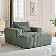 Amazon.com: Oversized Chaise Lounge Chair Indoor,48.5"W Upholstered ...
