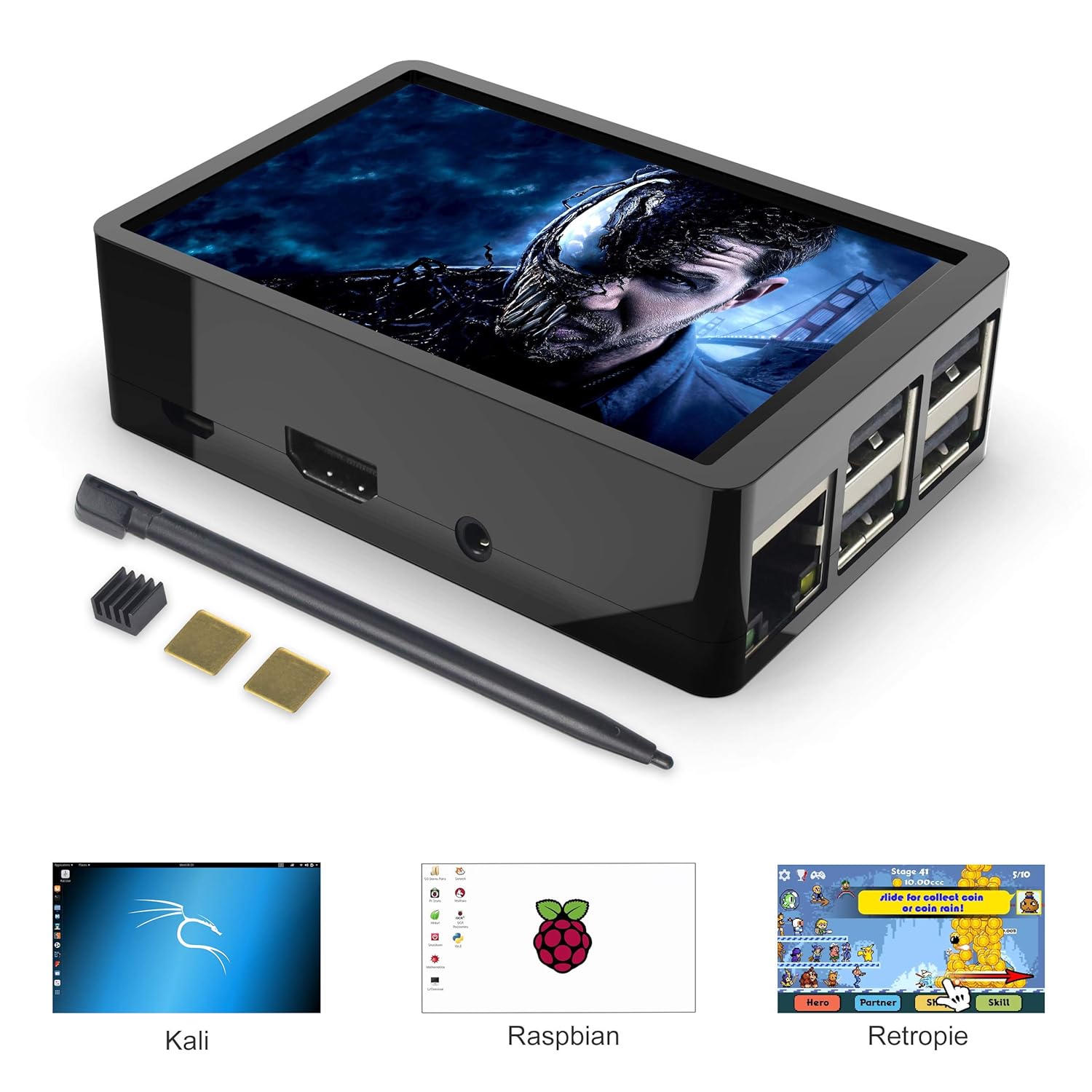 Raspberry Pi 3 Screen And Case – Raspberry
