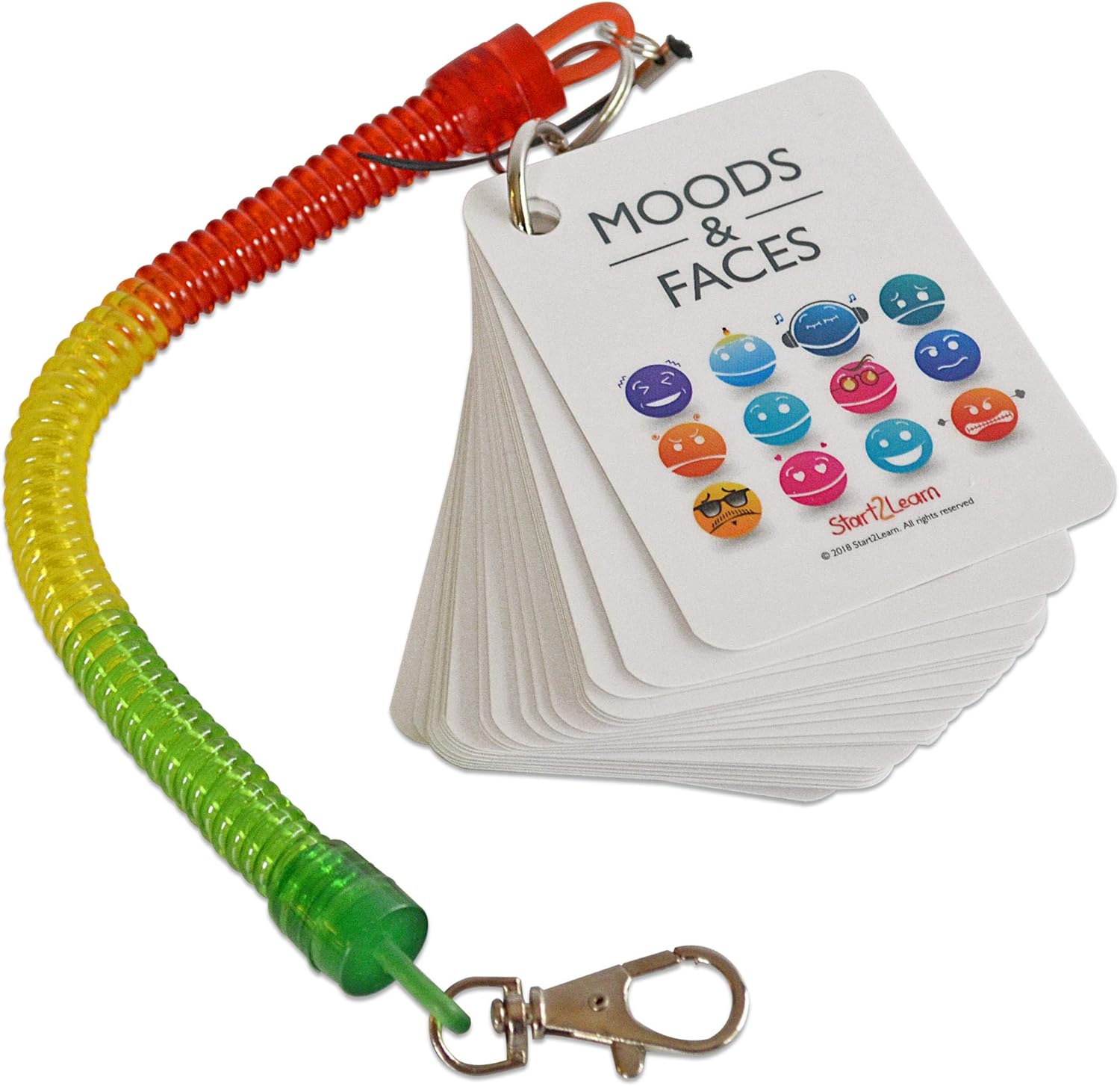 Start2learn: Mood Keyring (PCR) Picture Communication Resource- Autism ...