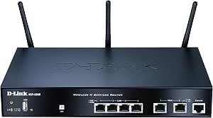 D-Link DSR-500N - Router (SSL WiFi N IEEE 802.11n rackable) Negro ...