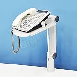 Amazon.co.jp：アスカ Asmix 電話台 テレホンスタンド TS8802 フレックス 360° クランプ: パソコン・周辺機器