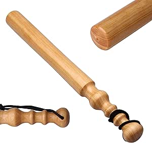 Amazon.com : Wooden Fish Bat Fishing Priest, Fishing Wacker Stick ...