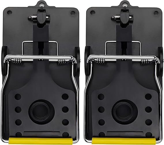 Ratkil Rat Traps - 2 x Large Heavy Duty Rat Traps That Kill Instantly ...