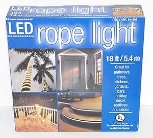 Amazon.com: Everstar 18' Flexible Rope LED Lighting - Great for ...