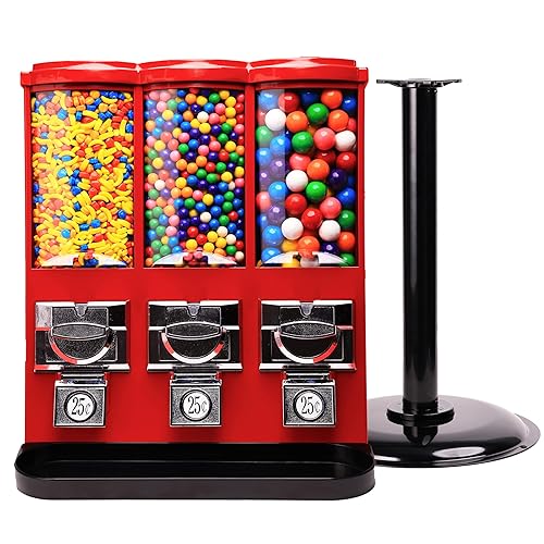 Vending Machine - Commercial Gumball and Candy Machine with Stand ...