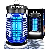 Amazon.com : Wisely Bug Zapper Outdoor/Indoor Electric, USB-C Rechargeable Mosquito Killer ...
