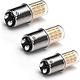 Amazon.com: Heifymi 12 Volt BA15D 1142 Bulb Warm White 2700K 3W 1004 ...