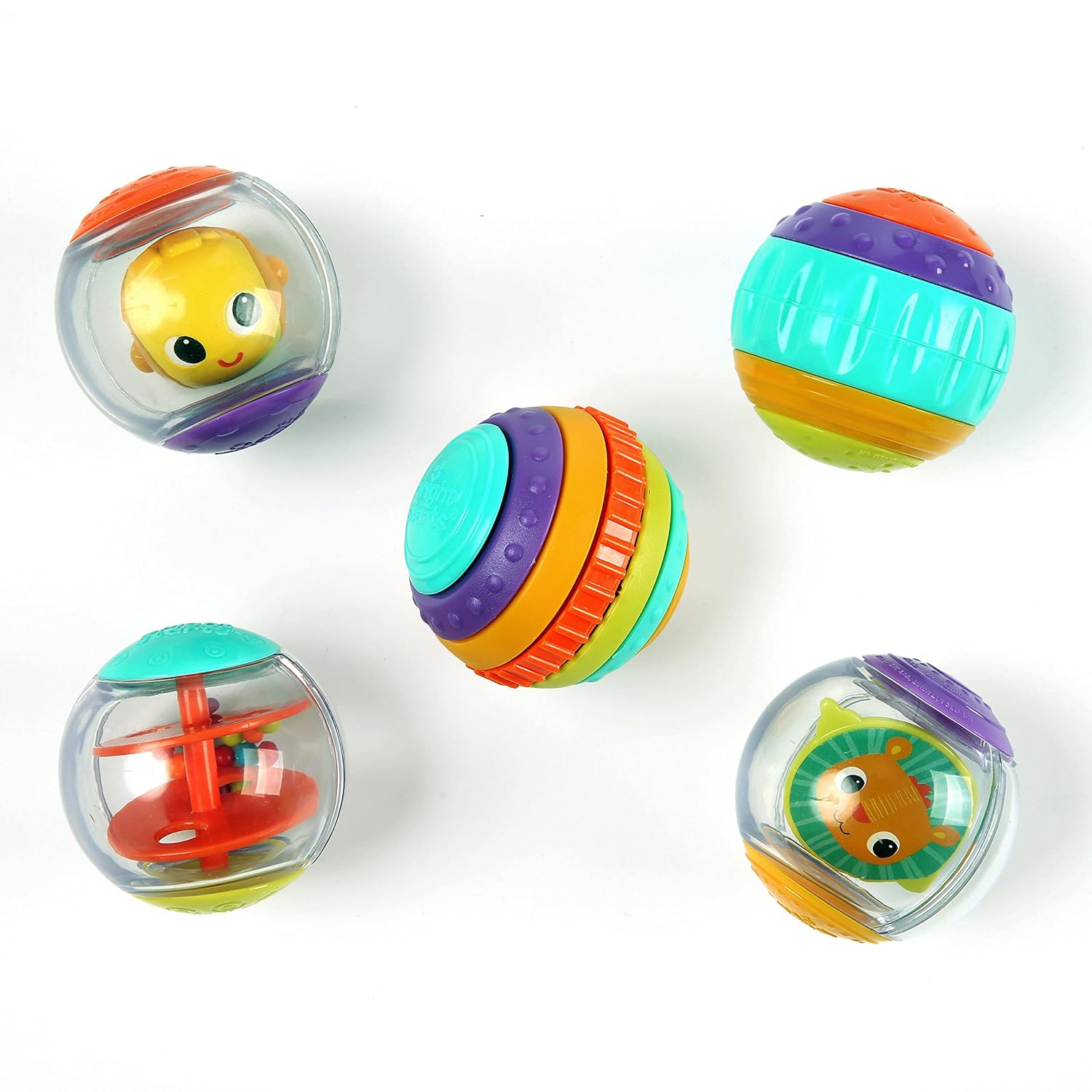 Bright Starts Shake & Spin Activity Balls: Bright Starts: Amazon.co.uk ...