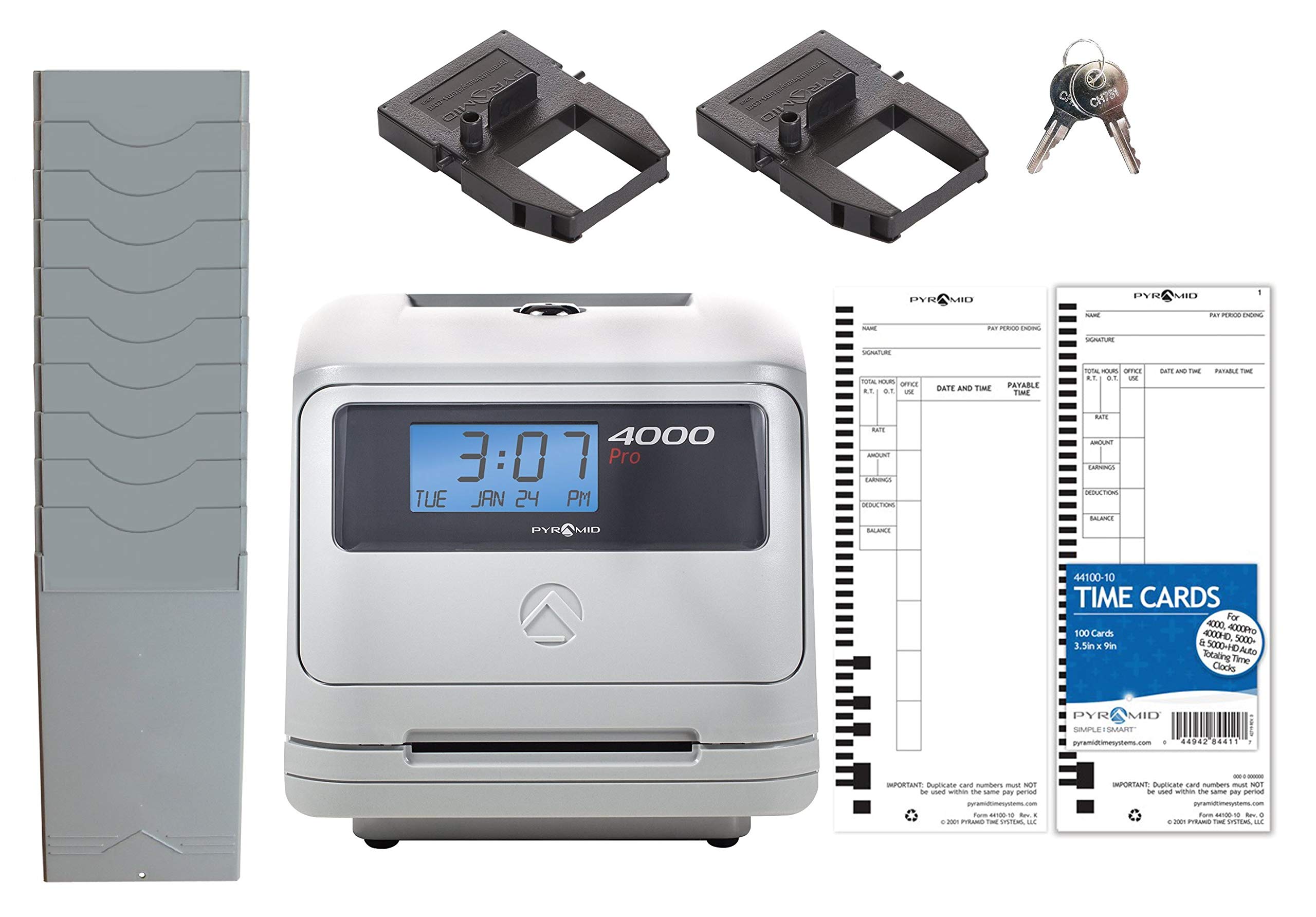 Mua Pyramid Time Systems Model 4000 Pro Auto Totaling Time Clock ...