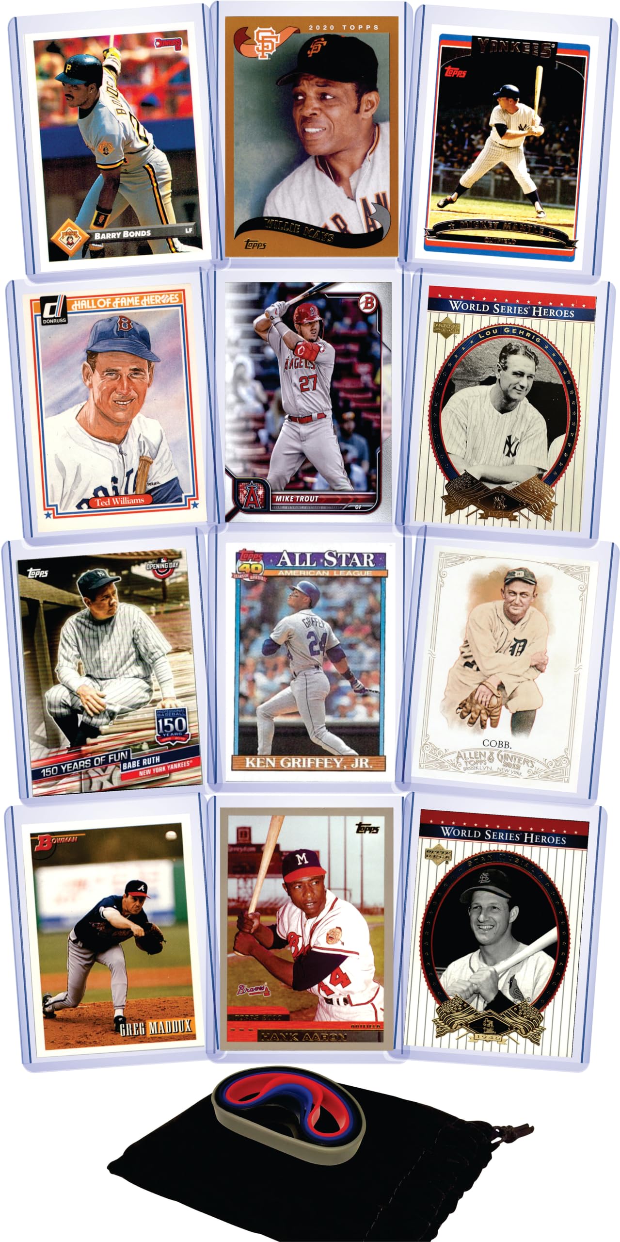 Mua Baseball GOAT Cards: Babe Ruth, Willie Mays, Barry Bonds, Stan ...