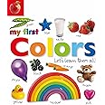 Amazon.com: Tabbed Board Books: My First Colors: Let's Learn Them All! (My First Tabbed Board ...