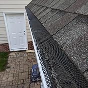 Amerimax Home Products 638010 Hoover Dam Gutter Guard, Dark Gray ...