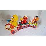Amazon.com: Playskool Sesame Street Elmo Junction Train Set: Toys & Games