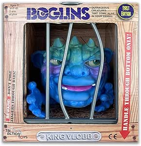 Amazon.com: Boglins King Vlobb 8” Collectible Figure with Super ...