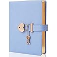 Amazon.com: CAGIE Diary with Lock and Key for Girls Ages 8-12 Journal ...