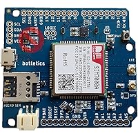 Amazon.com: Botletics SIM7000 LTE CAT-M1 NB-IoT Cellular + GPS + Antenna Shield Kit for Arduino ...