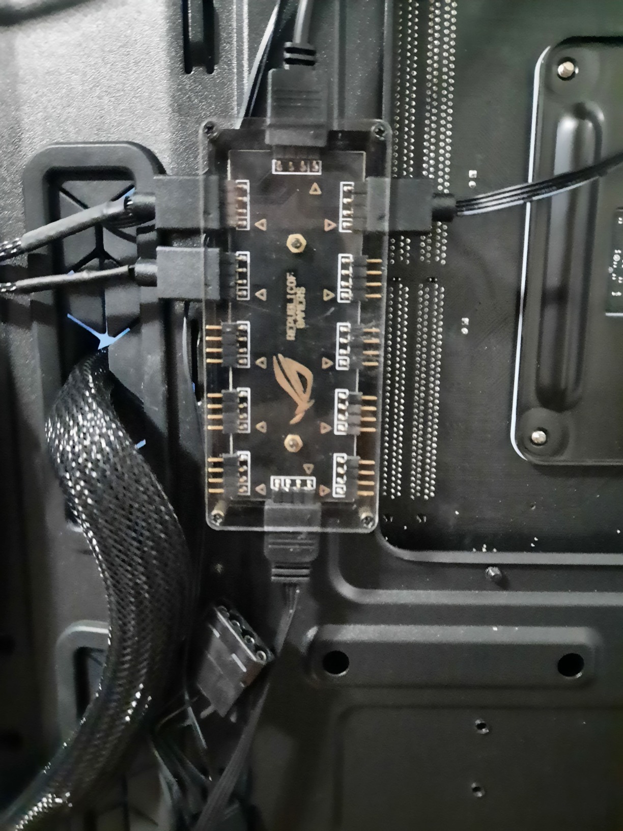 $3/mo - Finance 12V 4Pin RGB LED Splitter 11-Port Hub with 50CM 4Pin ...