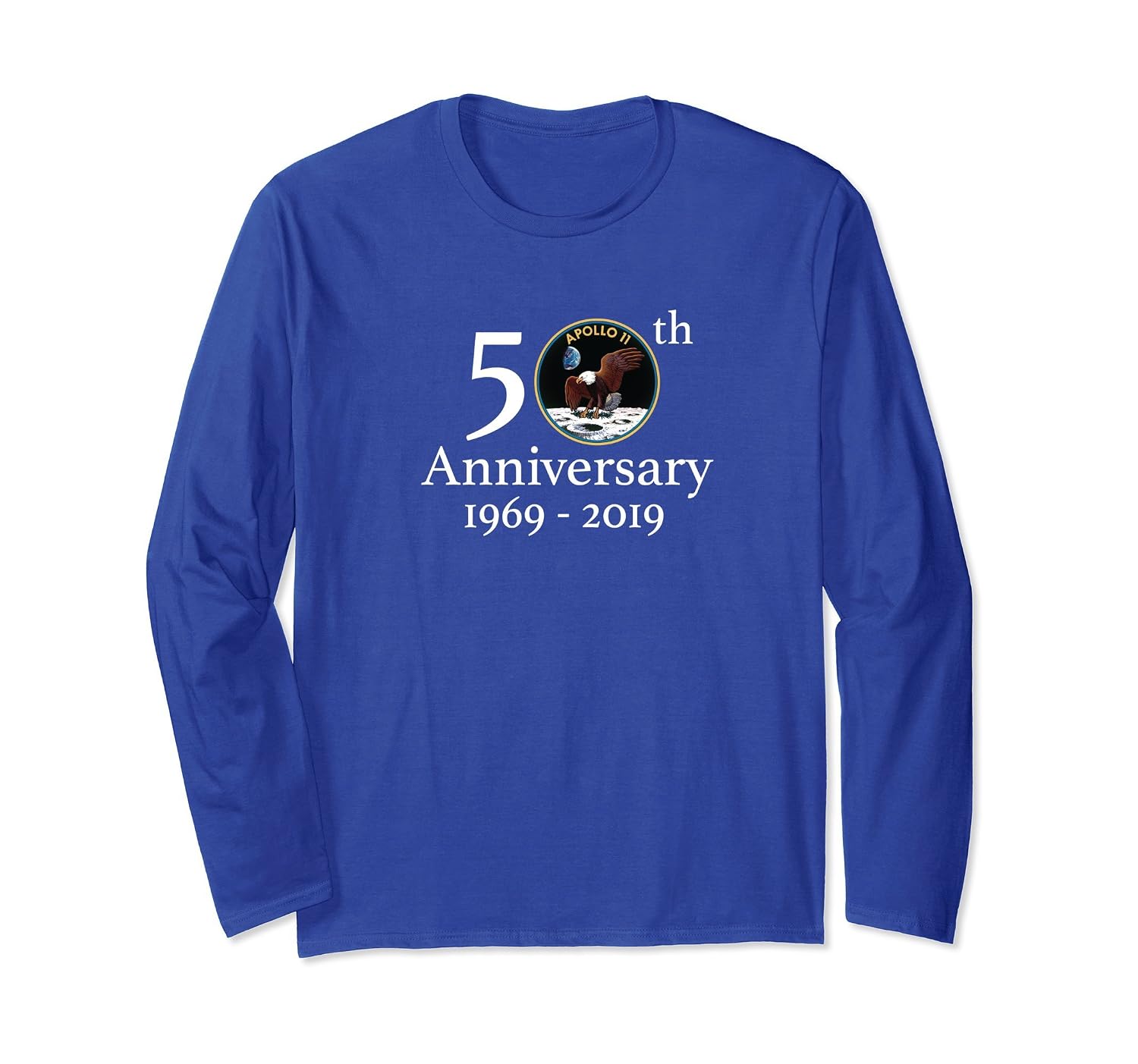 Apollo 11 50th Anniversary NASA Tee Long Sleeve Shirt-4LVS – 4loveshirt