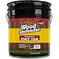Wood Defender Transparent Fence Stain Black Walnut 5-Gallon - - Amazon.com