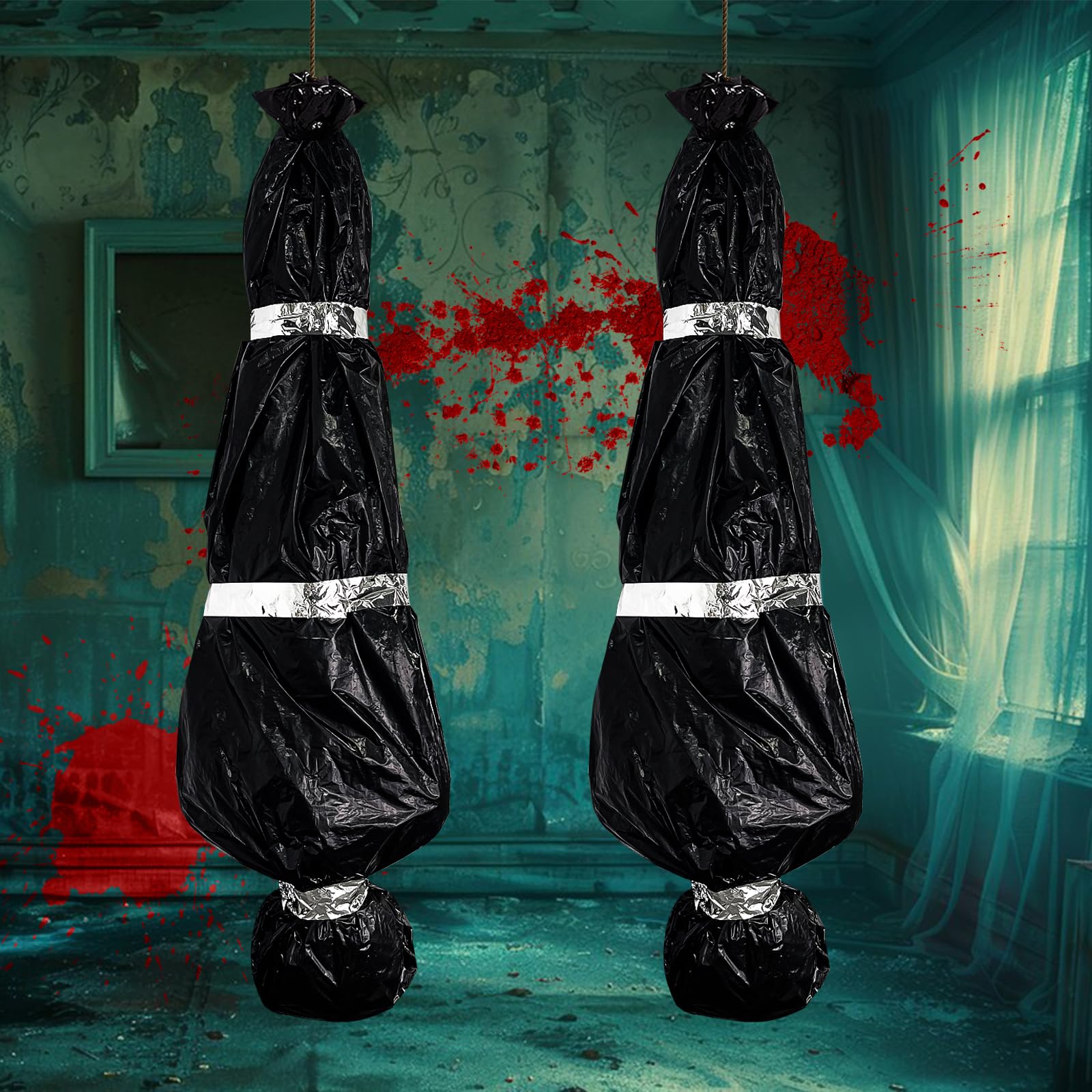 succulentlovers 2Pack 60 Inch Hanging Corpse Dead Victim Props ...