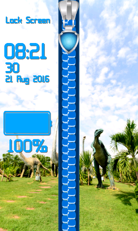 Dinosaur Zipper Lock Screen:Amazon.com:Appstore for Android