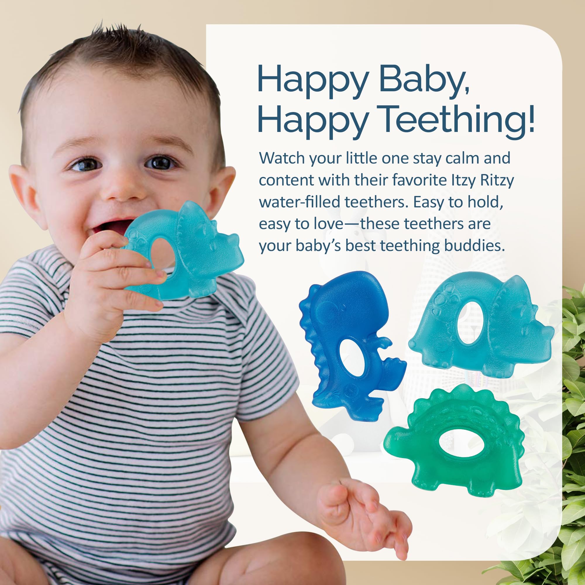 Mua Itzy Ritzy Water-Filled Teethers - Cold Cutie Coolers Textured On ...