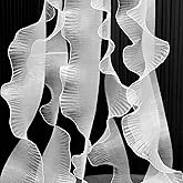 Amazon.com: PH PandaHall 7 Yards Organza Tulle fabric Ruffle Pleated ...