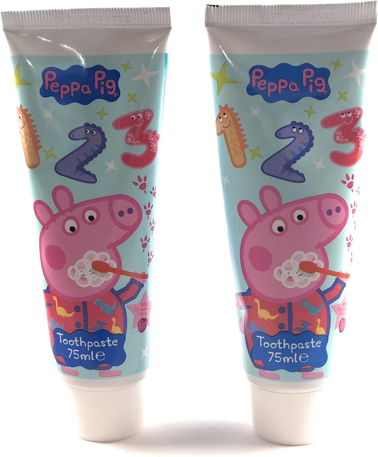 Peppa Pig Toothpaste Bubble Gum Flavour 75Ml- Pack Of 2 – BigaMart