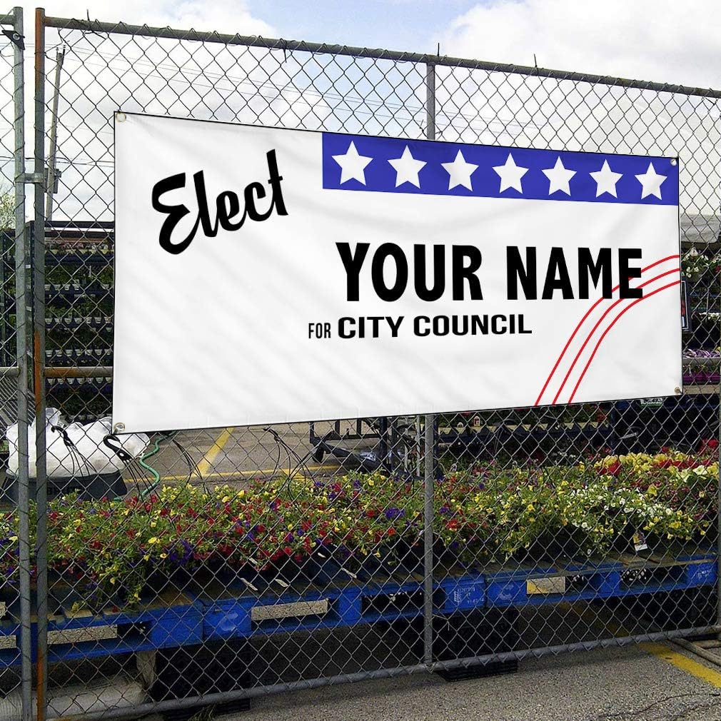 Store Signs Custom Vinyl Banner Sign Multiple Sizes Elect Name for ...