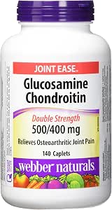 Webber Naturals 65937 Glucosamine Chondroitin Complex Caplets, 900mg ...