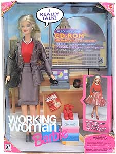 Amazon.com: Mattel Working Woman Barbie Doll: Toys & Games