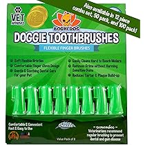 New Gentle Disposable Dog Toothbrushes Soft High Grade Finger ...