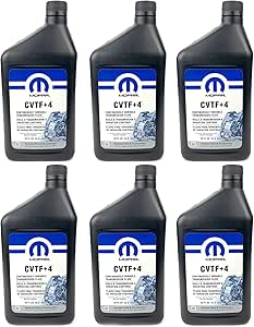 Amazon.com: Mopar CVTF+4 Transmission Fluid Chrysler Jeep Dodge CVT ...