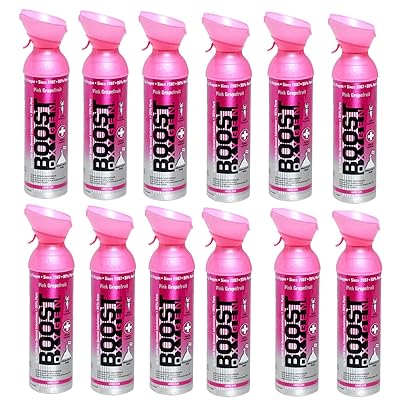 Boost Oxygen 10L Pure Oxygen Canister, Pink Philippines | Ubuy